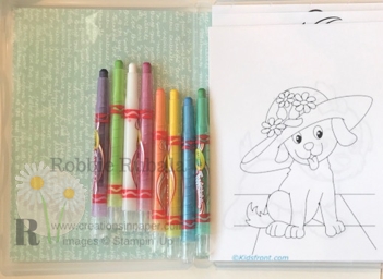 Use Your Stamp Cases To Make A Cute Project - Creations in Paper