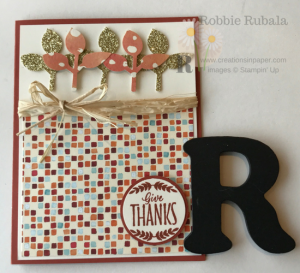 Leaf Punch Fall Card - Creations in Paper