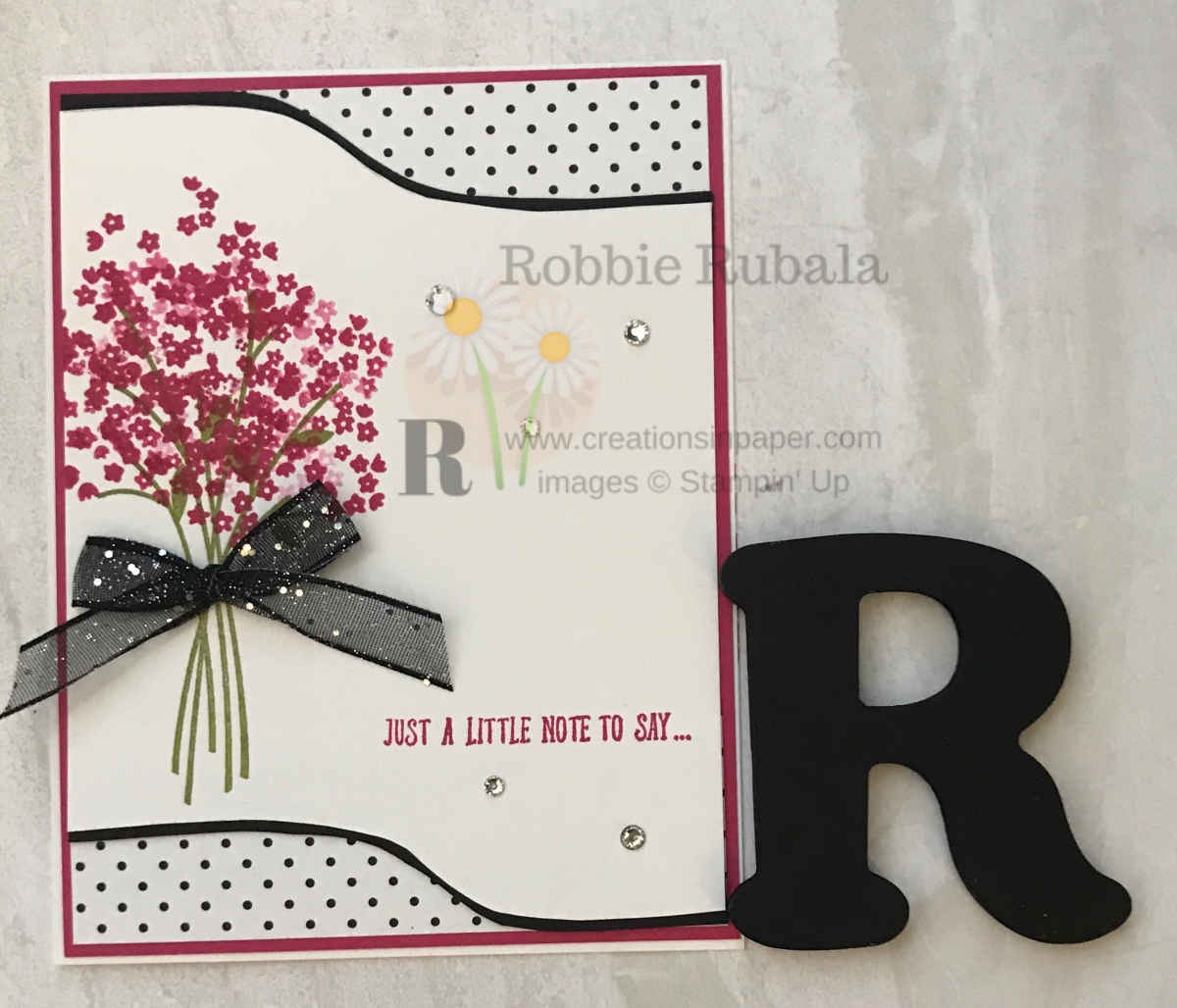 Fancy Card Front - Creations in Paper