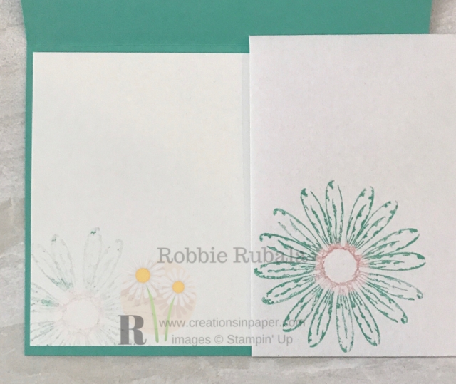 Daisy Punch Makes a Great Card - Creations in Paper