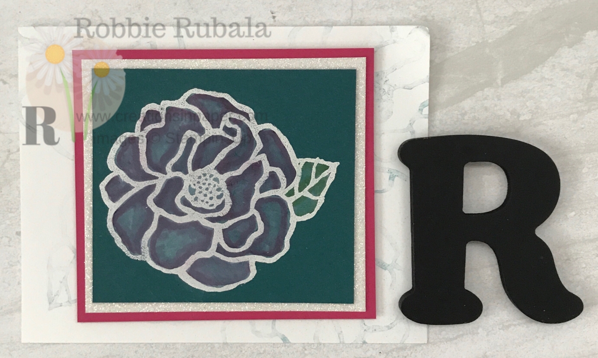 White Wash Technique for Handmade Cards - Creations in Paper