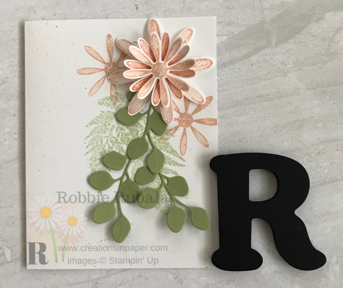 A Fun Daisy Card - Creations in Paper