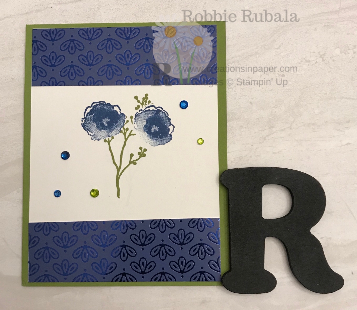 Noble Peacock Designer Series Paper - Creations in Paper