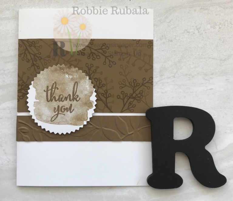 One Color Wonder in Soft Suede - Creations in Paper