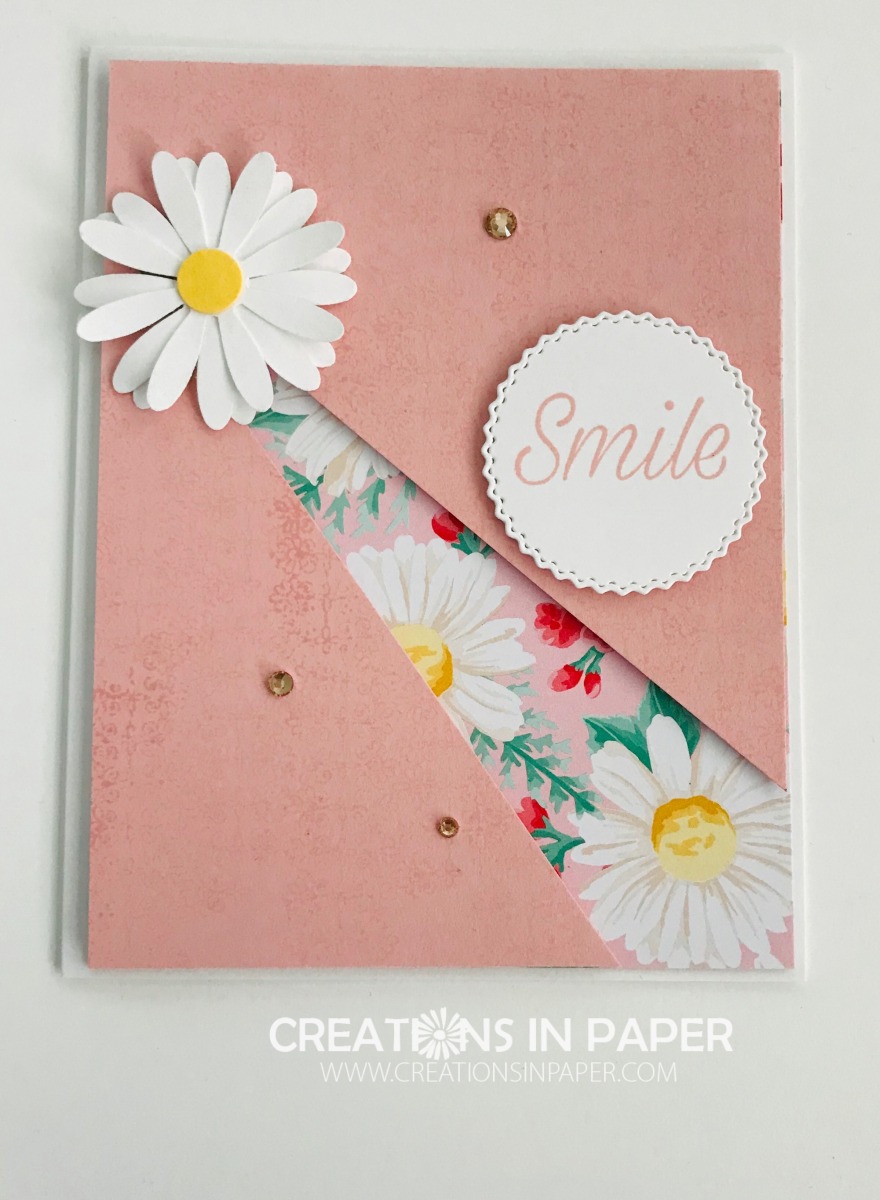 A Fun Card Front Idea - Creations in Paper