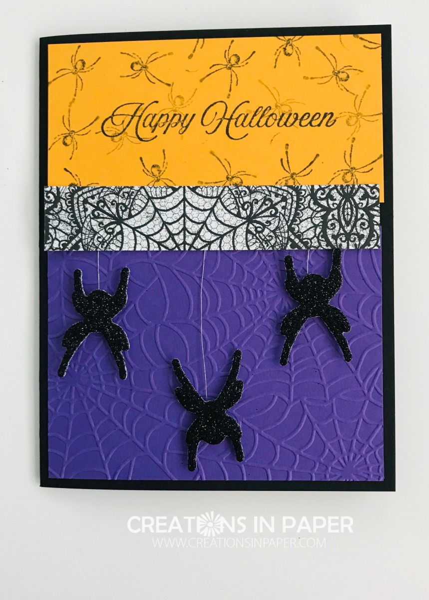 Another Halloween Card Idea - Creations in Paper
