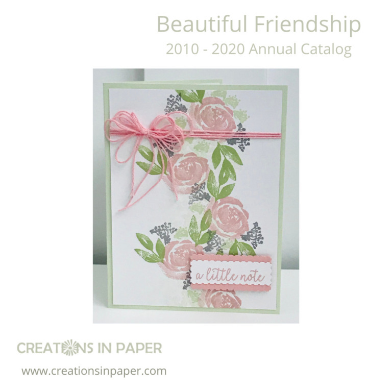 Simple Greeting Card Design - Creations in Paper