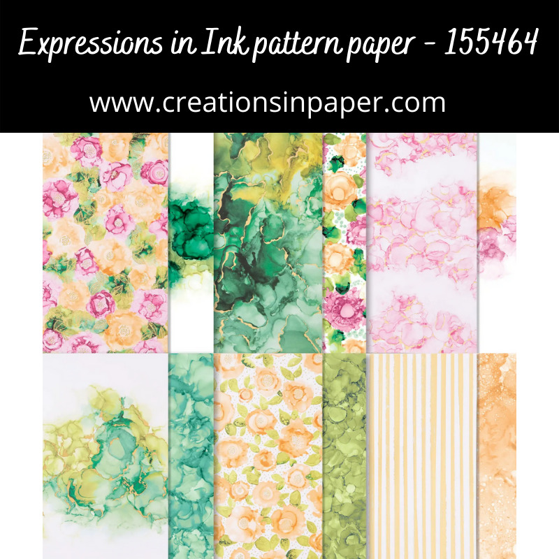 Stampin' Up Expressions in Ink in Pink - Creations in Paper