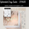 Stampin' Up Splendid Day Bundle Mega Tutorial - Creations in Paper