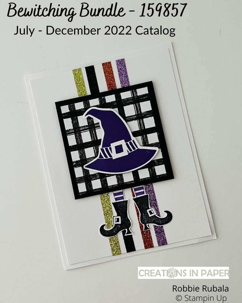 Stampin' Up Bewitching Bundle Idea - Creations in Paper