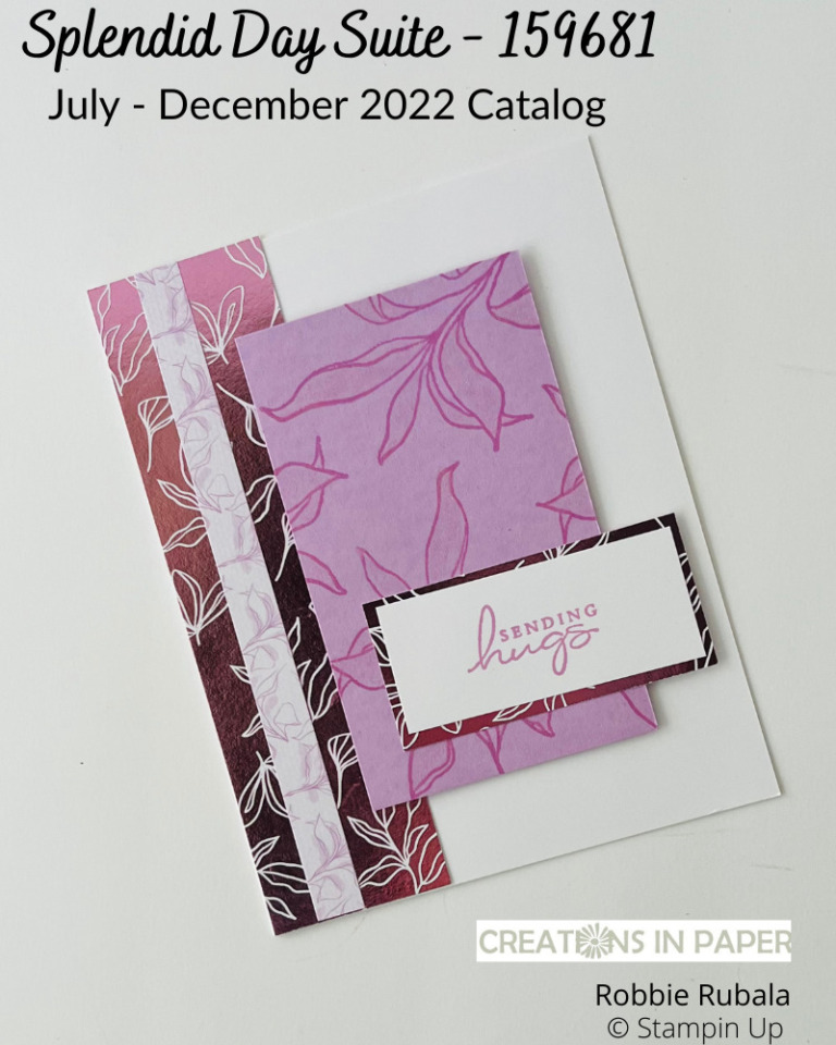 Stampin' Up Splendid Day Bundle Mega Tutorial - Creations in Paper