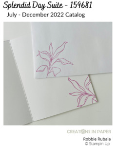 Stampin' Up Splendid Day Bundle Mega Tutorial - Creations in Paper