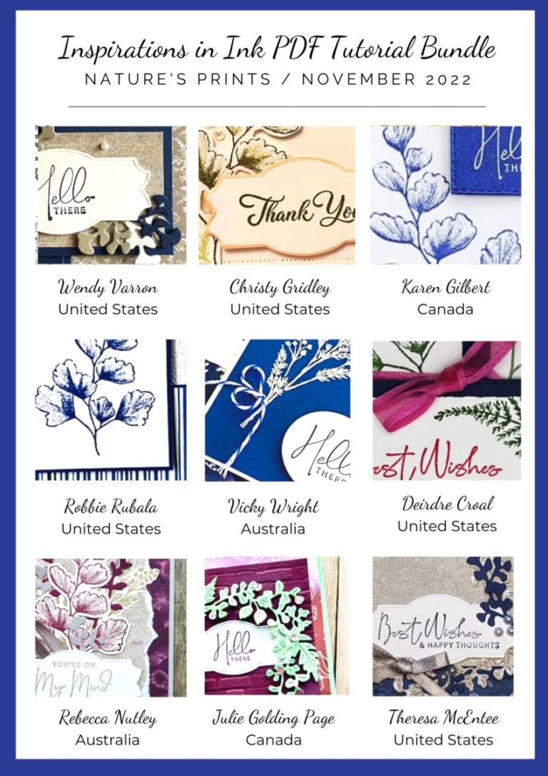 Stampin' Up Perfectly Penciled Spotlighting - Creations in Paper