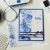 Stampin' Up Artistically Inked background idea - Creations in Paper