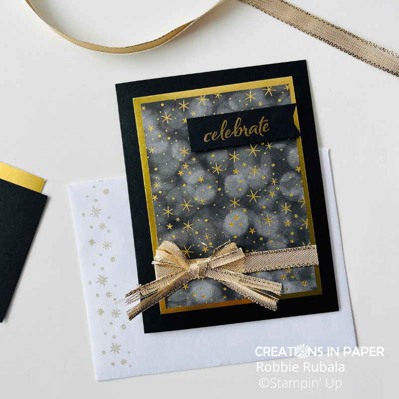 Stampin' Up Lights Aglow New Year's - Creations in Paper