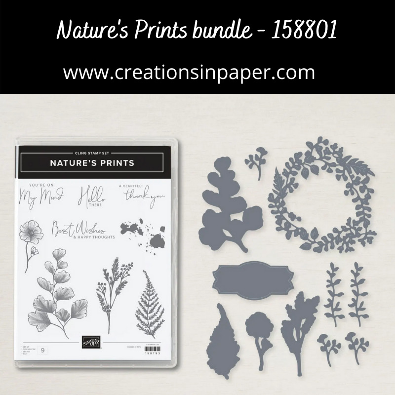Nature's Prints in Pebbled Path for Inspirations in Ink blog hop ...
