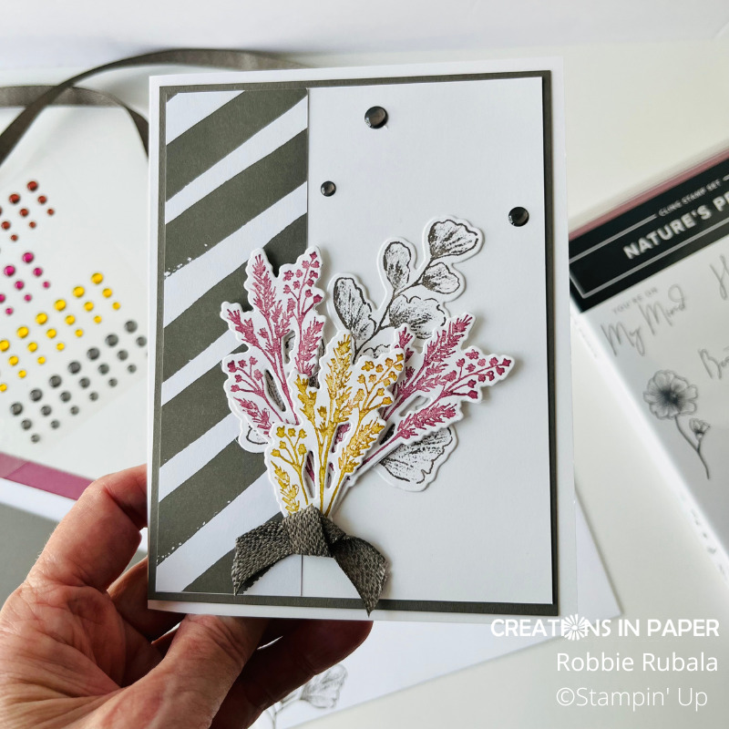 Nature's Prints in Pebbled Path for Inspirations in Ink blog hop ...