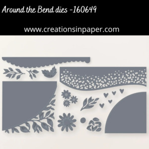 Around the Bend Color Challenge - Creations in Paper