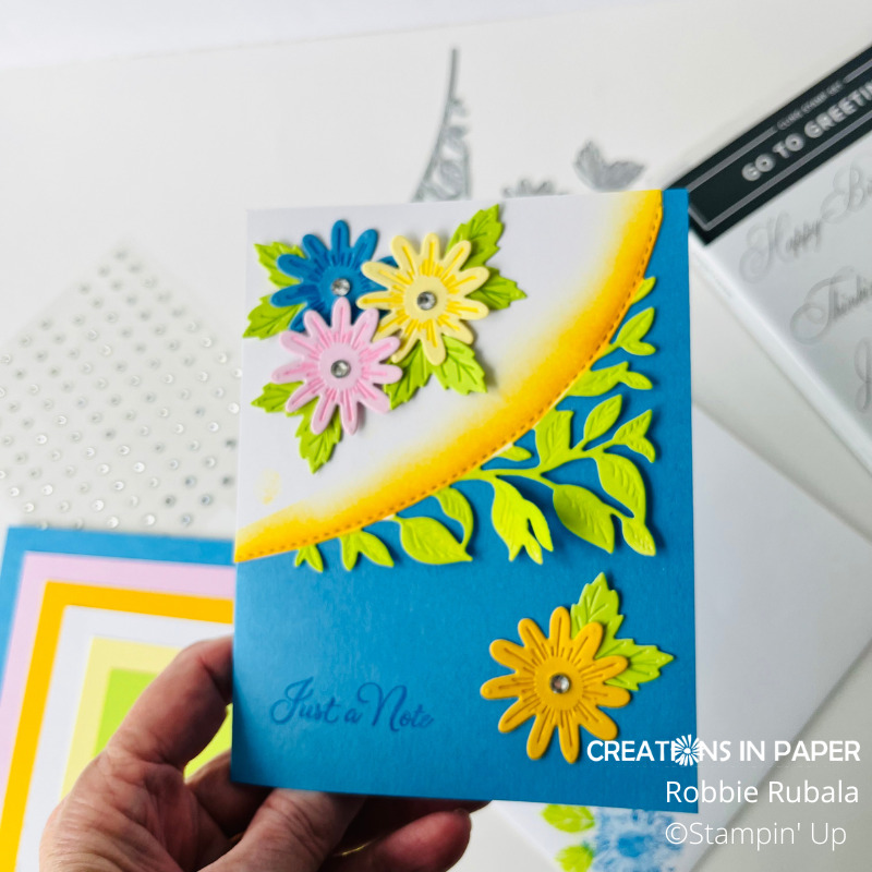 Around the Bend Color Challenge - Creations in Paper