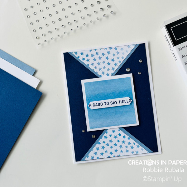 Bright & Beautiful fun card - Creations in Paper