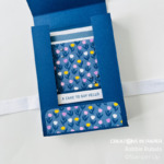 Card Box completed with video tutorial - Creations in Paper