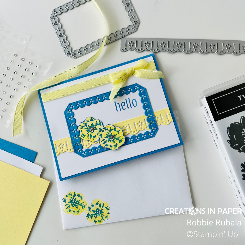 Darling Details and Two-Tone Flora - Creations in Paper