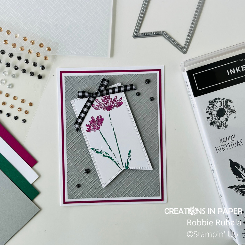 Inked & Tiled blog hop for Inspiration in Ink - Creations in Paper