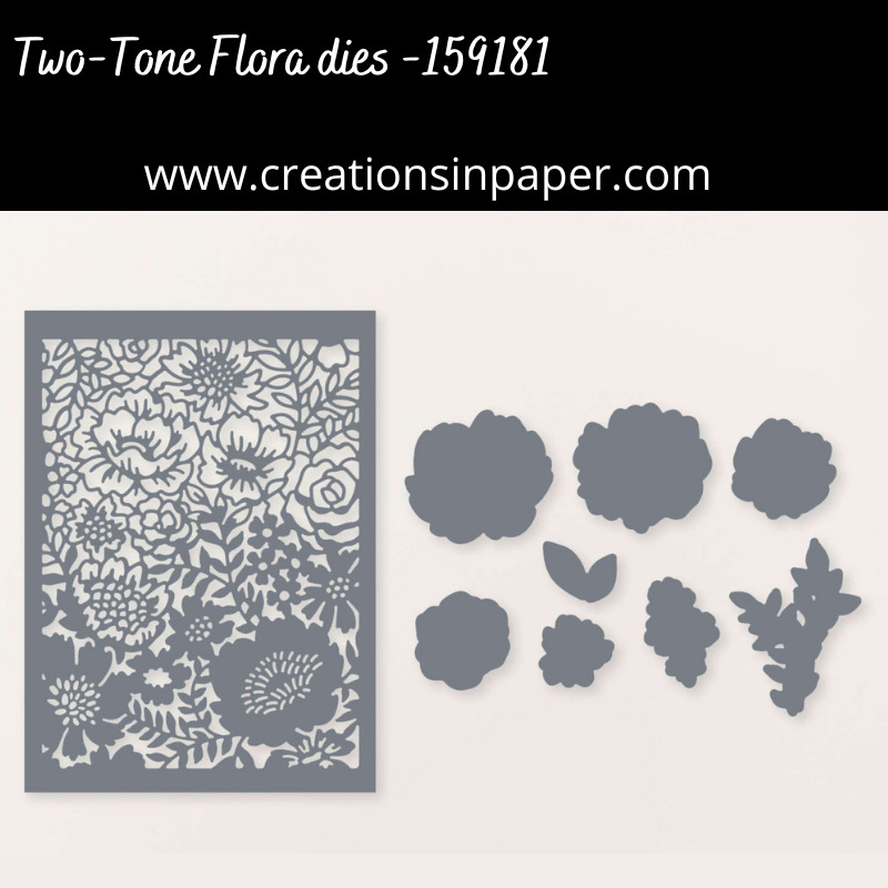 Two Tone Flora cover plate ideas - Creations in Paper