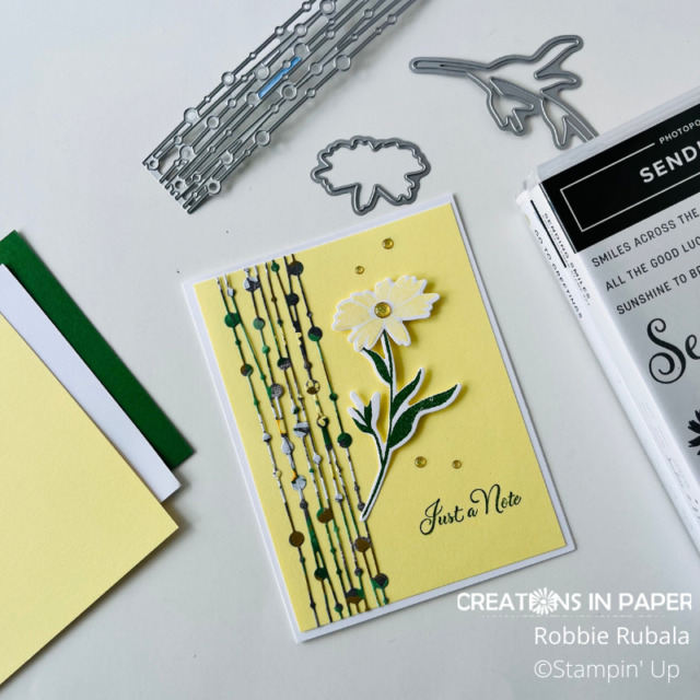 3 cards using the same layout - Creations in Paper