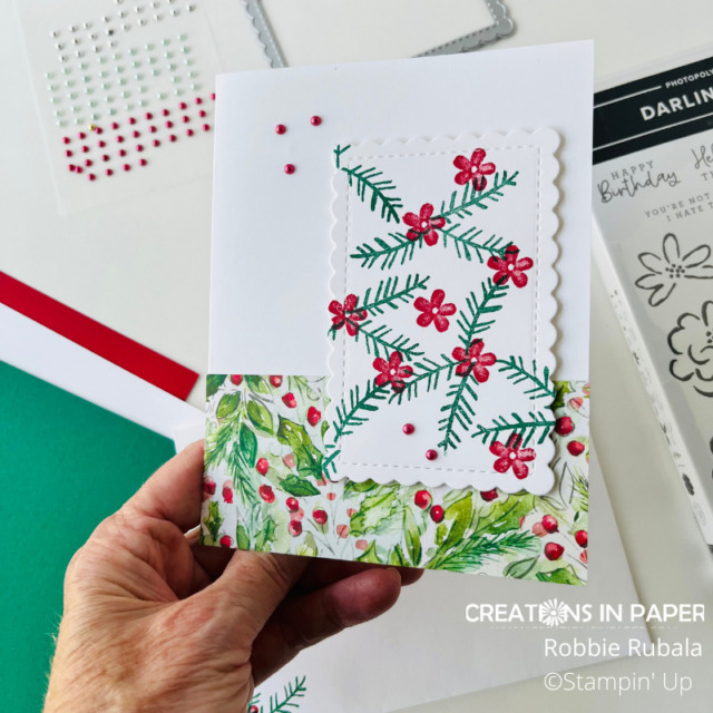 Same layout for 3 ideas - Creations in Paper