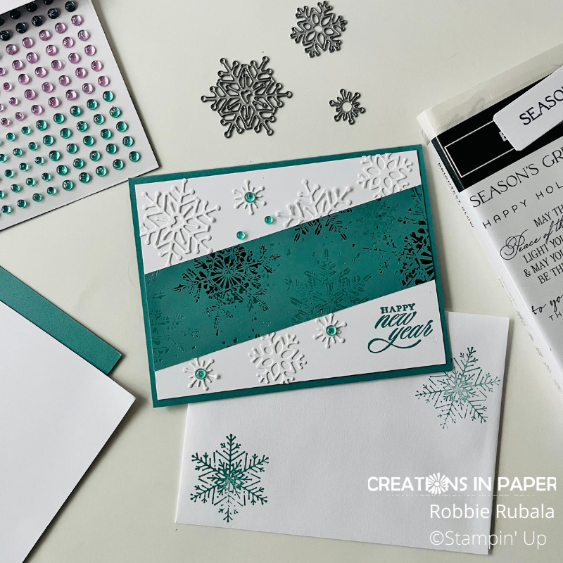 Snowflake Magic dsp Stepped Up - Creations in Paper