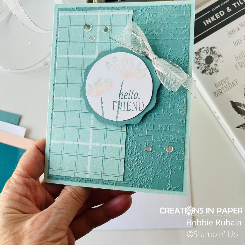 Challenge 4 for World Card Making Day - Creations in Paper