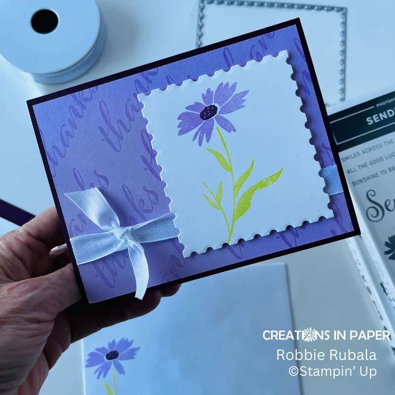 Use your word stamp for an easy background | Demonstrator Training ...