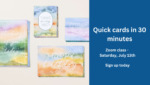 Quick cards in 30 minutes! - Creations in Paper