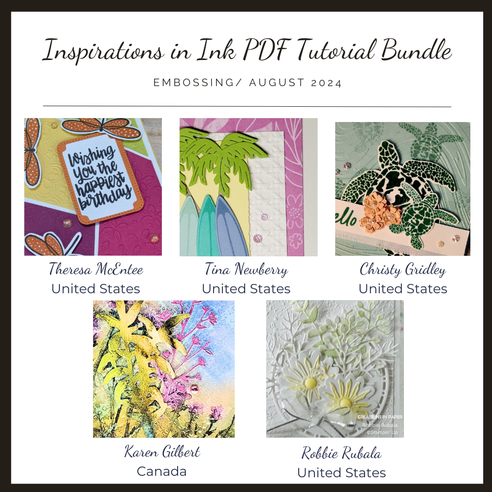 Sketch idea for Inspirations in Ink - Creations in Paper