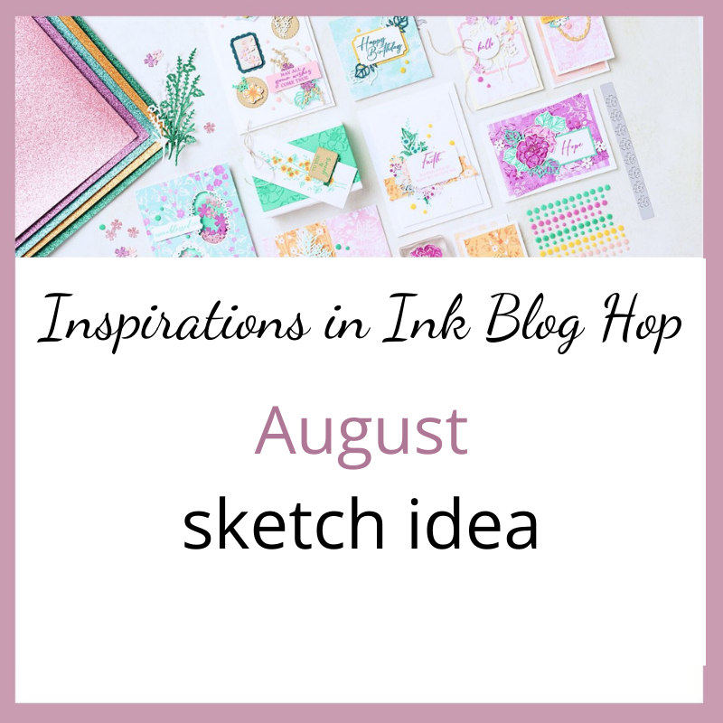 Sketch idea for Inspirations in Ink - Creations in Paper