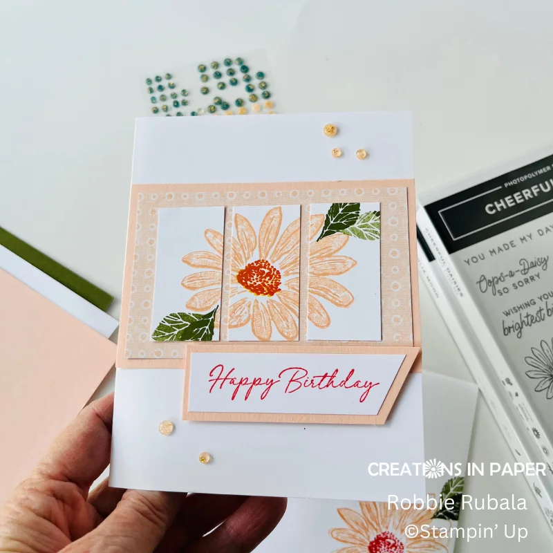Inspirations in Ink October sketch - Creations in Paper