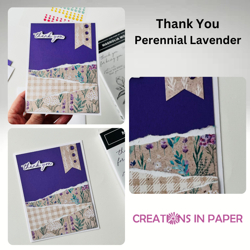 Tearing paper is so much fun! - Creations in Paper