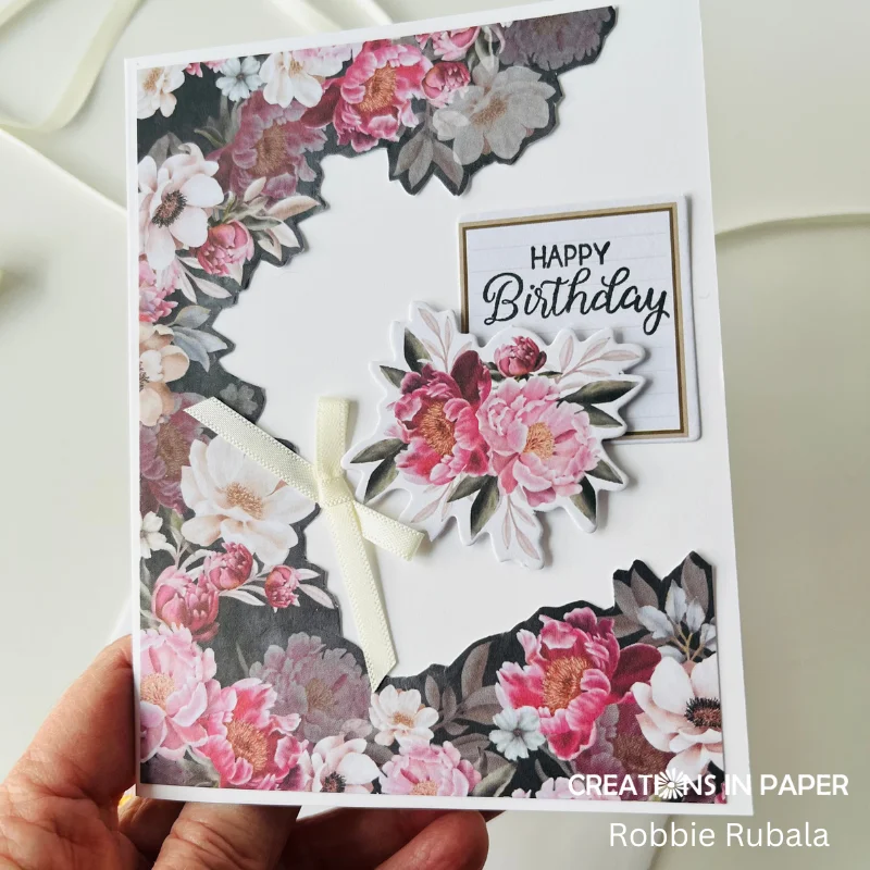 Vintage Walls birthday idea - Creations in Paper