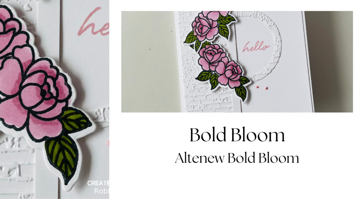 Across the Waves - Mini Delight Bold Bloom - Creations in Paper