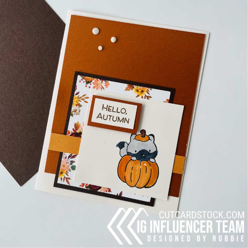 Fall CutCardStock color ideas - Creations in Paper