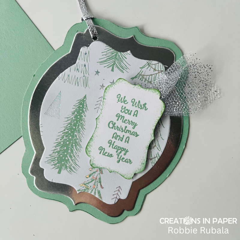 Across the Waves - fun tag - Creations in Paper