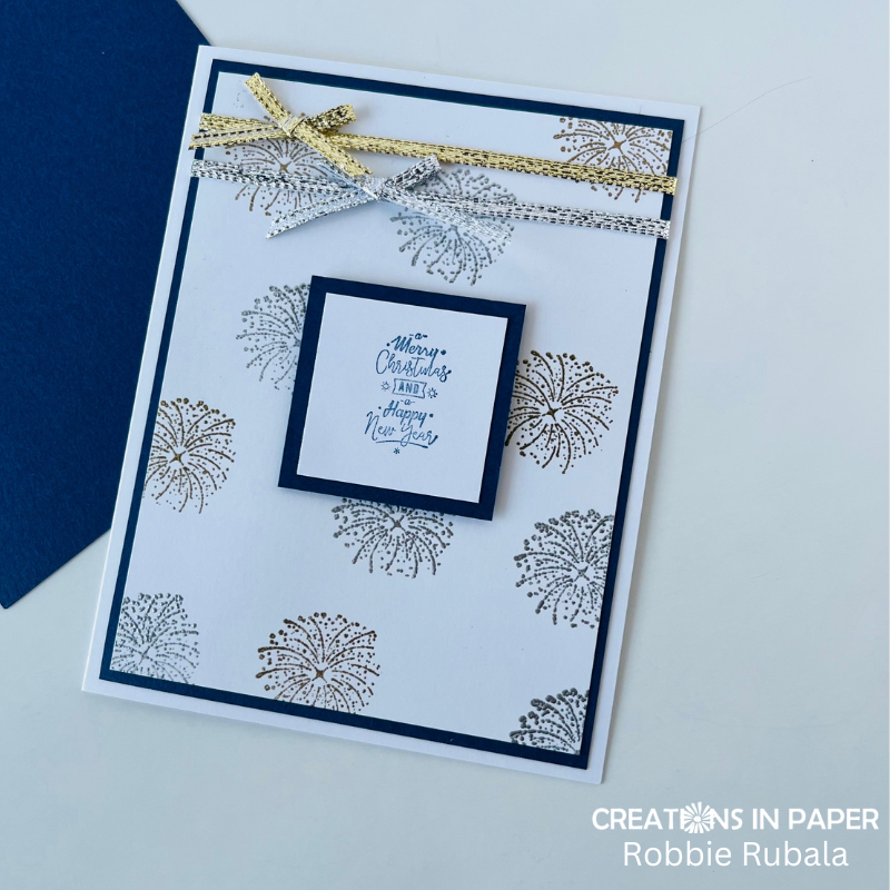 Unity Advent Calendar - Day 24 fireworks and sentiment - Creations in Paper