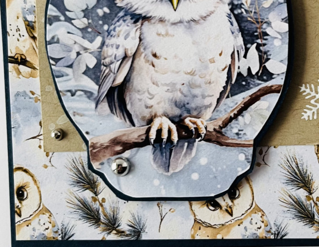 Winter Magic simple card - Creations in Paper